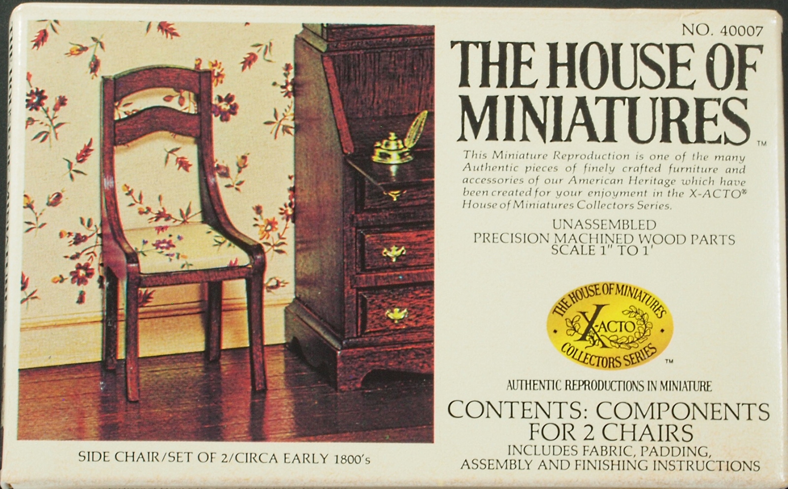 The House of Miniatures, Vintage Dollhouse Furniture Kits