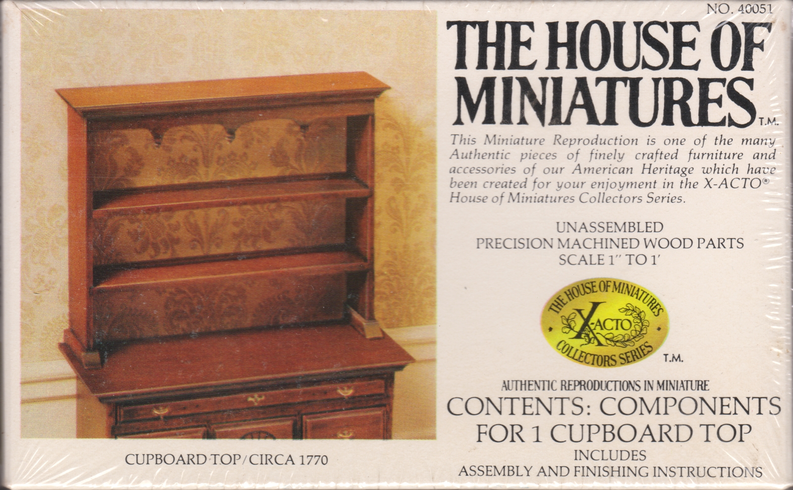 The House of Miniatures, Vintage Dollhouse Furniture Kits