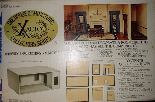 The House of Miniatures, Vintage Dollhouse Furniture Kits